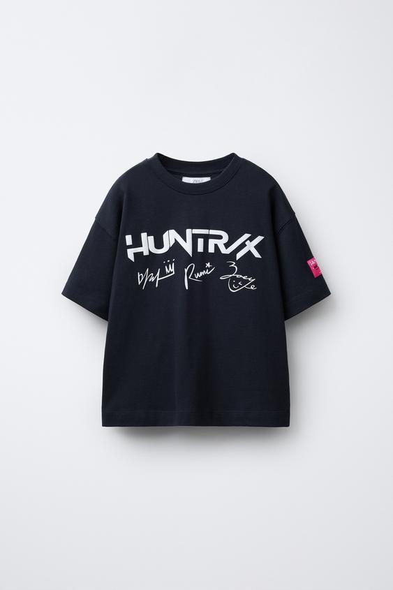 CAMISETA ESTAMPADA KPOP DEMON HUNTERS™ NETFLIX © - Cinzento | ZARA Brasil
