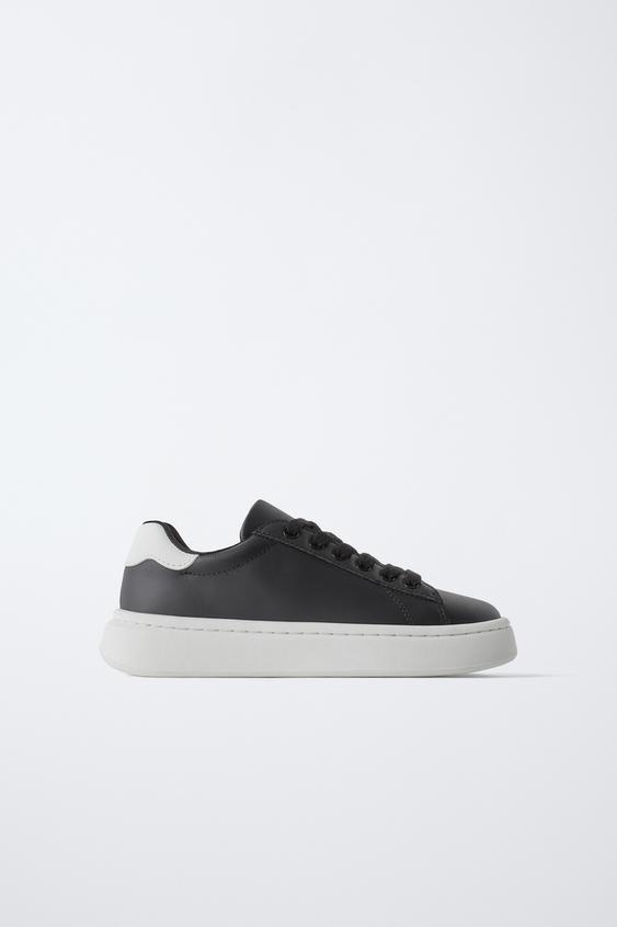BASIC SNEAKERS - Black | ZARA Turkey