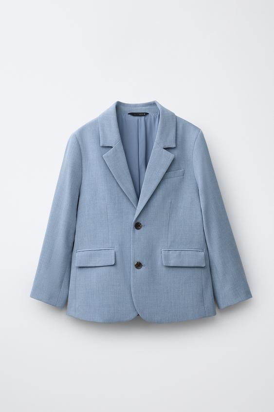 BLAZER DE FATO - Azul-pastel | ZARA Portugal
