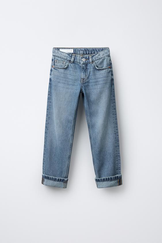 STRAIGHT JEANS - Blue | ZARA Ireland
