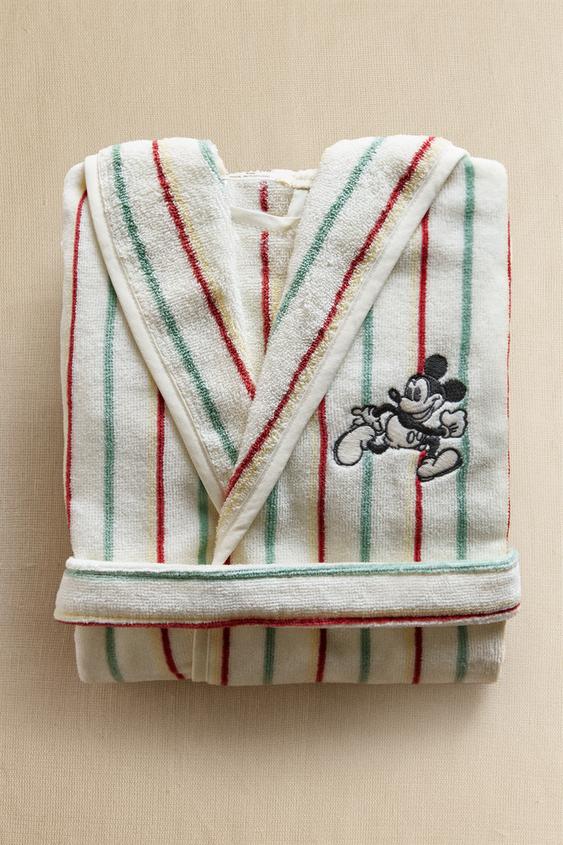 ALBORNOZ INFANTIL VELOUR MICKEY & MINNIE ©DISNEY - Amarelo | ZARA Portugal