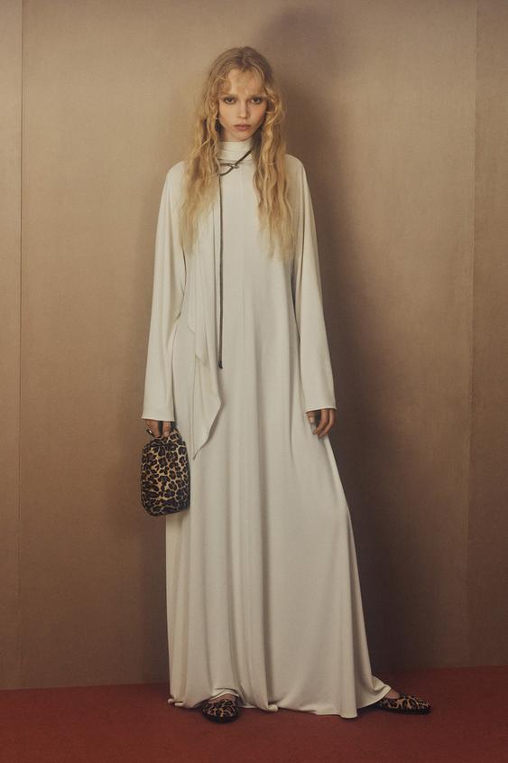 PLATTE SCHOENEN MET DIERENPRINT EN LEER X KATE MOSS - Panter | ZARA ...