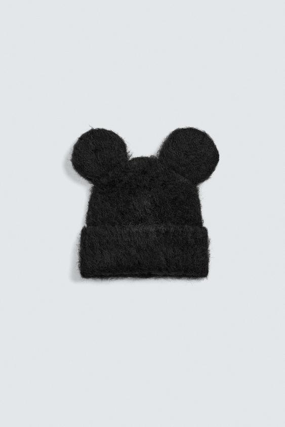 TOPI RAJUT TELINGA MICKEY MOUSE HARRY LAMBERT UNTUK ZARA X DISNEY ...