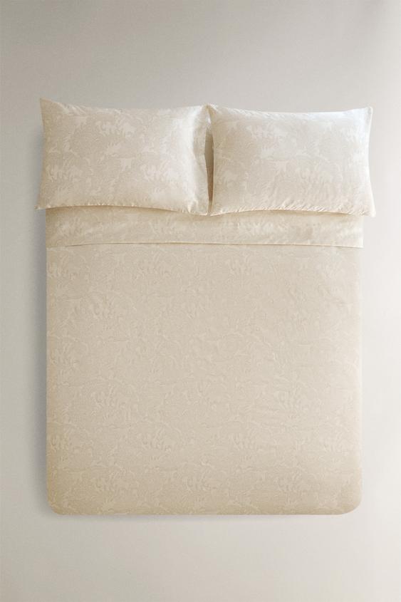 PAISLEY PRINT SATEEN DUVET COVER - Råhvit | ZARA Norge / Norway