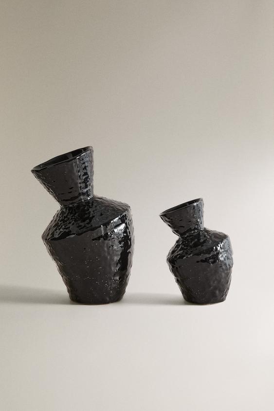 VASE INCLINÉ - Noir | ZARA France