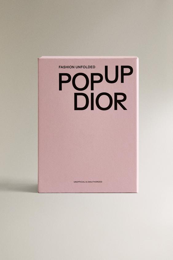 FASHION UNFOLDED "POP UP" DIOR BOOK (ENGLISH) - Pink | ZARA United Kingdom
