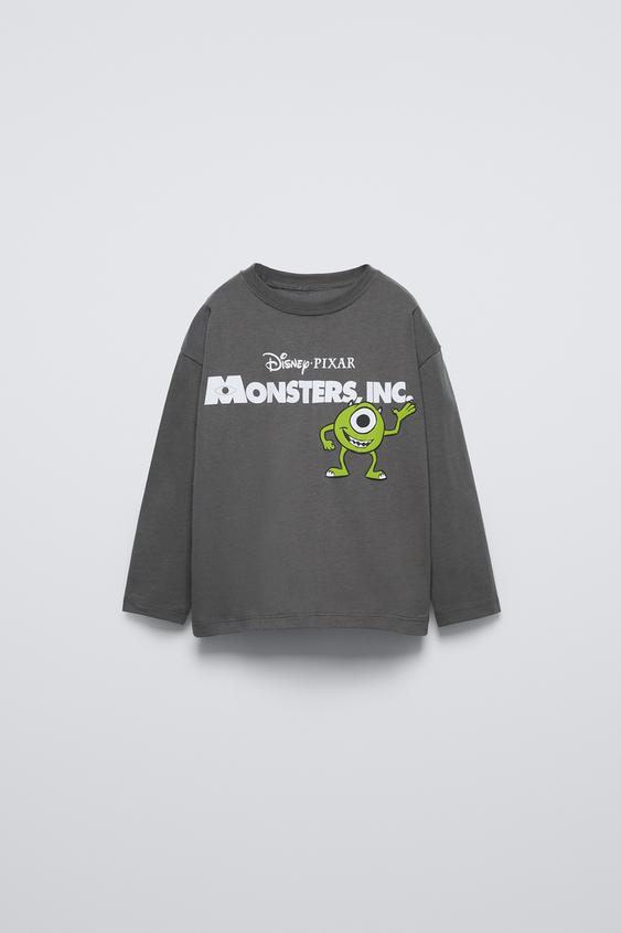 T-SHIRT RELIEF MIKE MONSTRUOS, SA © DISNEY PIXAR - Anthrazit | ZARA ...