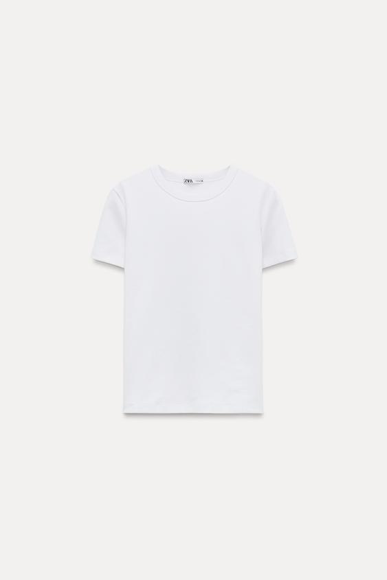 FADED COTTON T-SHIRT - White | ZARA New Zealand
