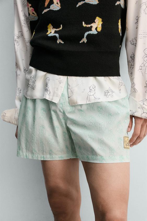 BÓXER OSEZNO PETER PAN HARRY LAMBERT FOR ZARA X DISNEY - Celeste | ZARA ...