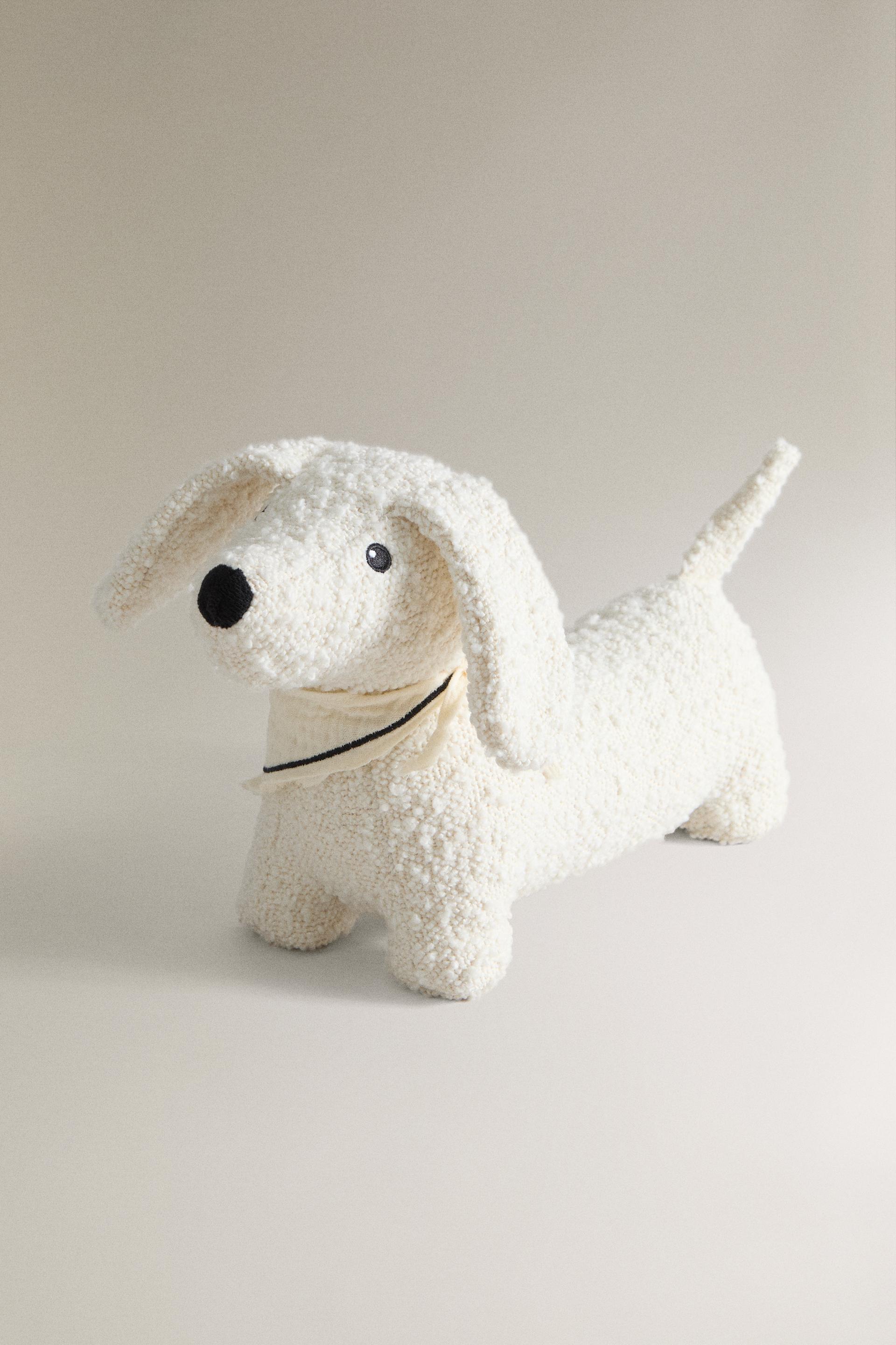 DOG DOORSTOP - Ecru | ZARA United States
