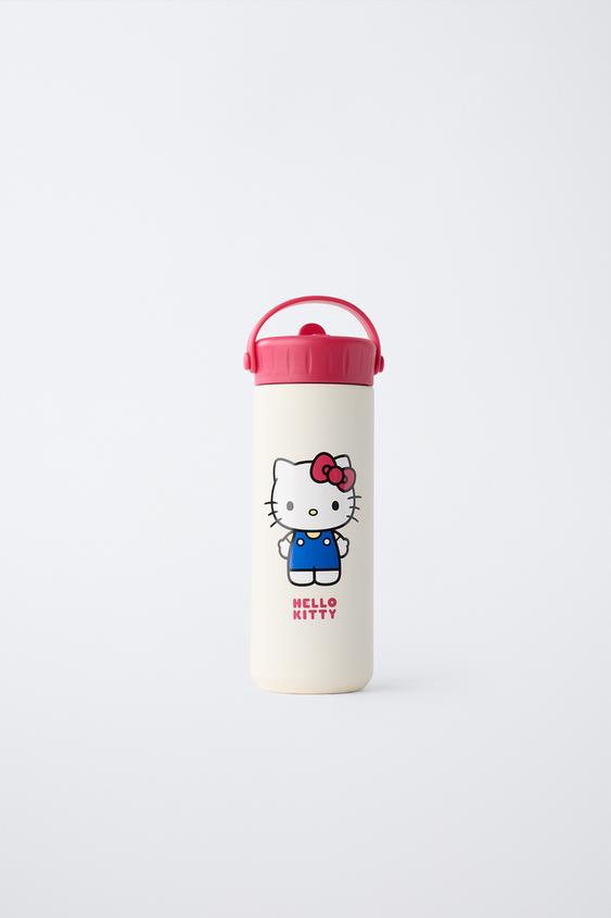HELLO KITTY © SANRIO STEEL BOTTLE 600ML - Raspberry | ZARA Hungary ...