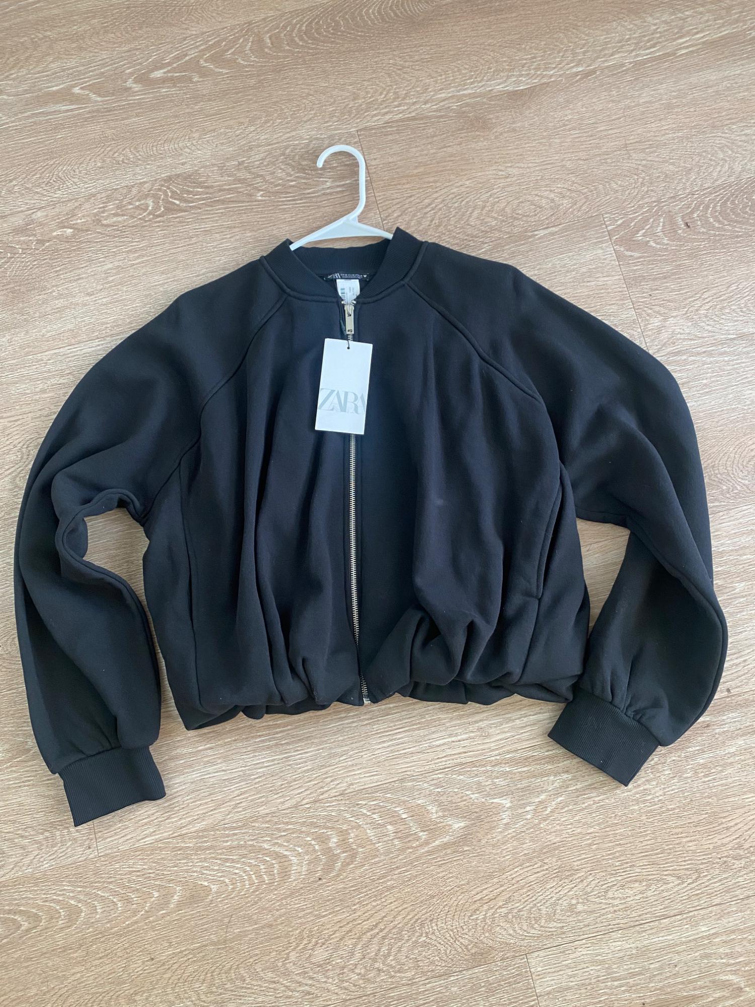 PLUSH BOMBER JACKET | Zara Preowned
