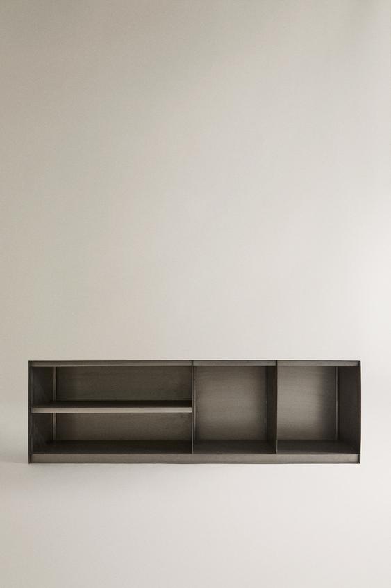 STAINLESS STEEL CONSOLE - Matte silver | ZARA Turkey