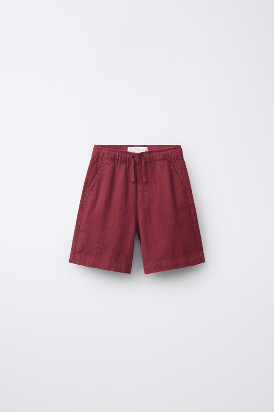 BERMUDA RÚSTICA - Burdeos | ZARA España