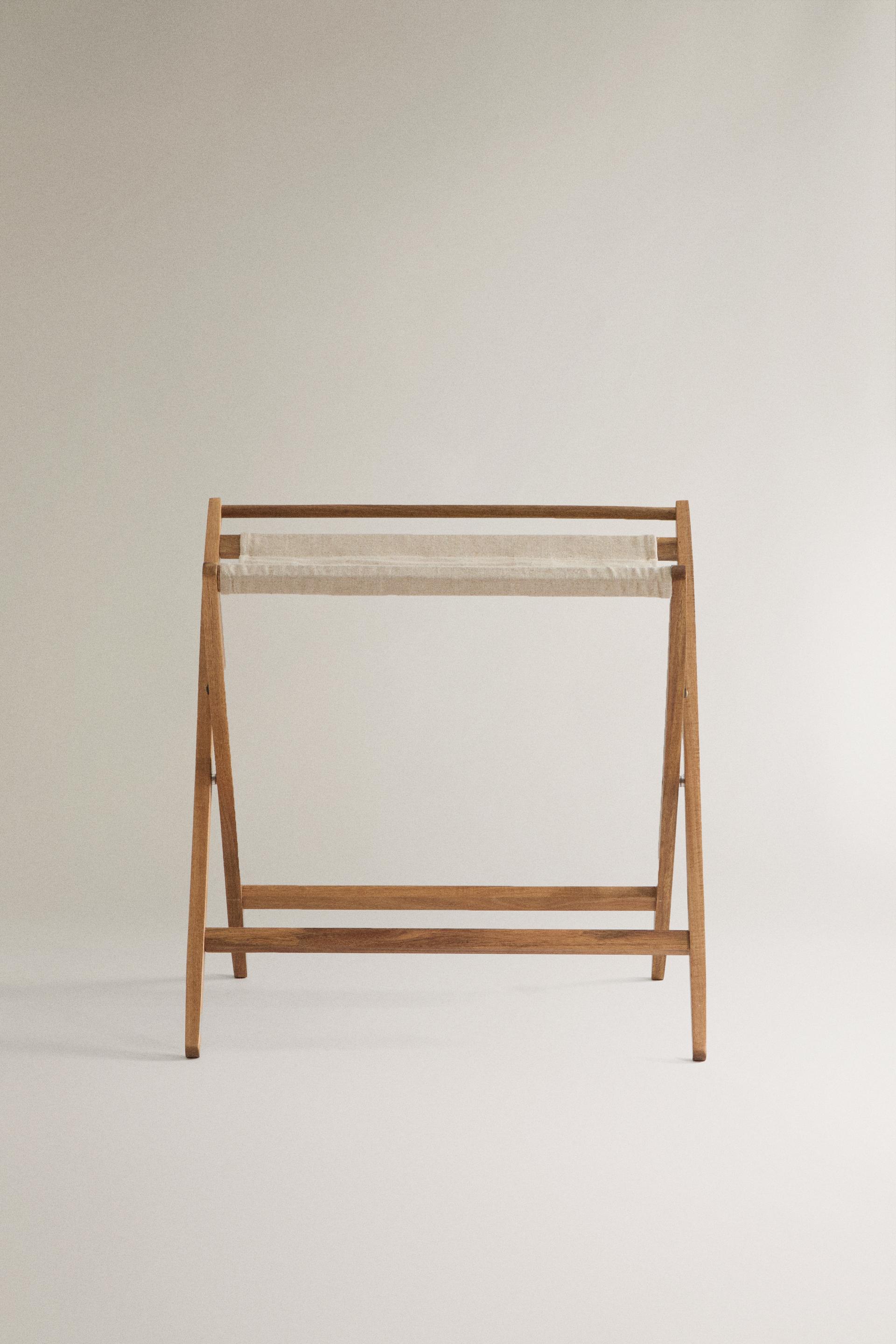 FOLDING LUGGAGE RACK - Light beige | ZARA United Kingdom