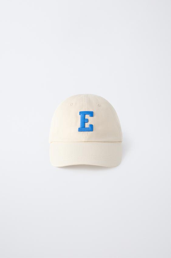 INITIAL EMBROIDERED CAP - Sand | ZARA Mexico