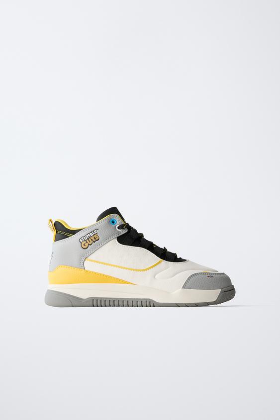 STUMBLE GUYS ™ © SCOPELY HIGH TOP SNEAKERS - White | ZARA United States