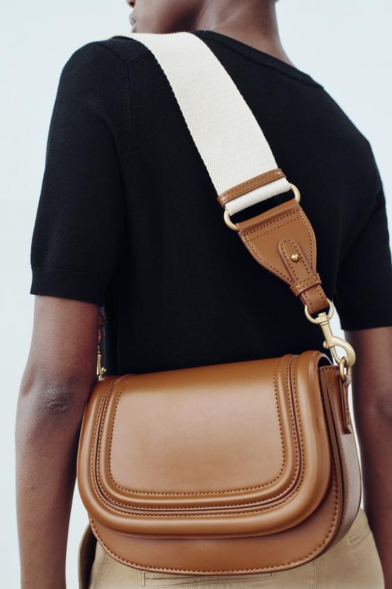 CROSSBODY BAG - Brown | ZARA United States