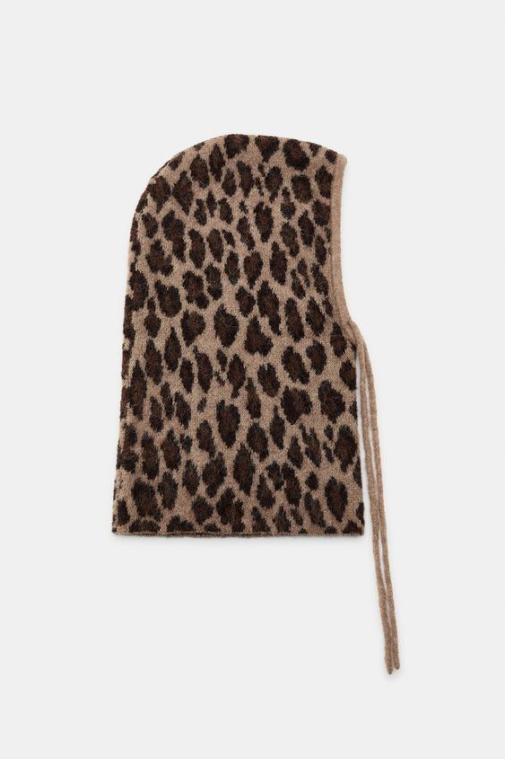 ΠΛΕΚΤΗ ΚΟΥΚΟΥΛΑ ΜΕ ANIMAL PRINT - ΛΕΟΠΑΡ | ZARA Greece / Ελλαδα