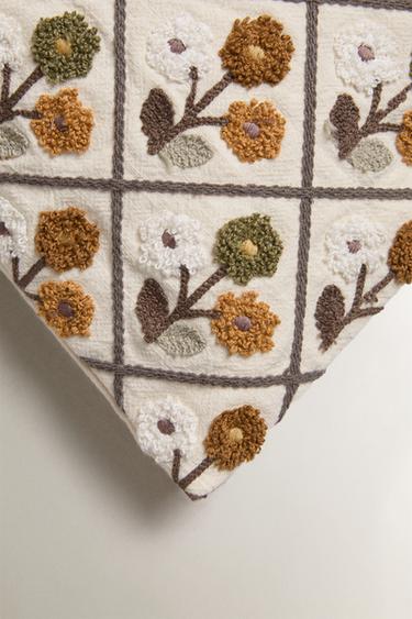 HOUSSE DE COUSSIN TUFTING - Beige clair | ZARA France