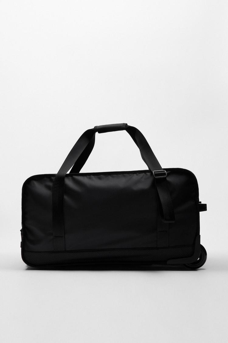 SEMI-RIGID TRAVEL SUITCASE - Black | ZARA Singapore