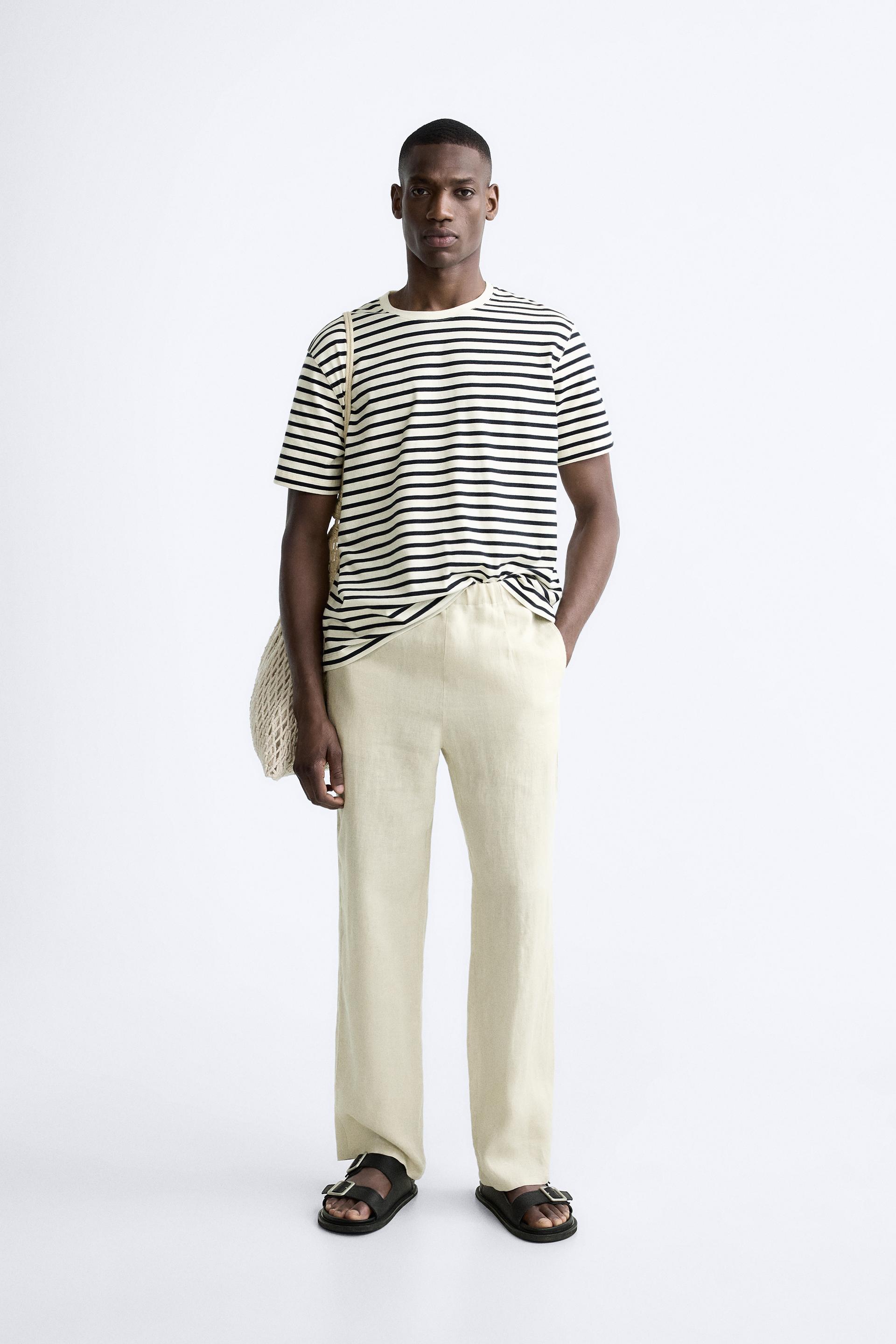 BASIC MEDIUM WEIGHT T-SHIRT - White | ZARA United States