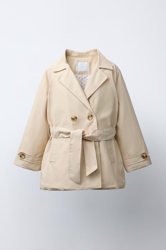 GEFÜTTERTER TRENCHCOAT MIT GÜRTEL - Beige | ZARA Österreich / Austria