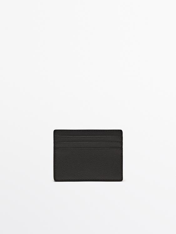 Nappa leather "magic" wallet - Brown | ZARA Canada