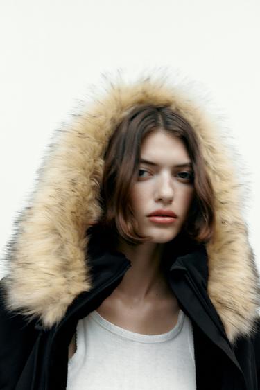 Women's Faux Fur Coats | Explore our New Arrivals | ZARA Canada