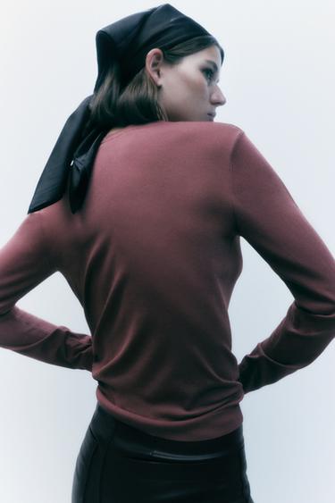 Pink Sweaters | Explore our New Arrivals | ZARA Canada