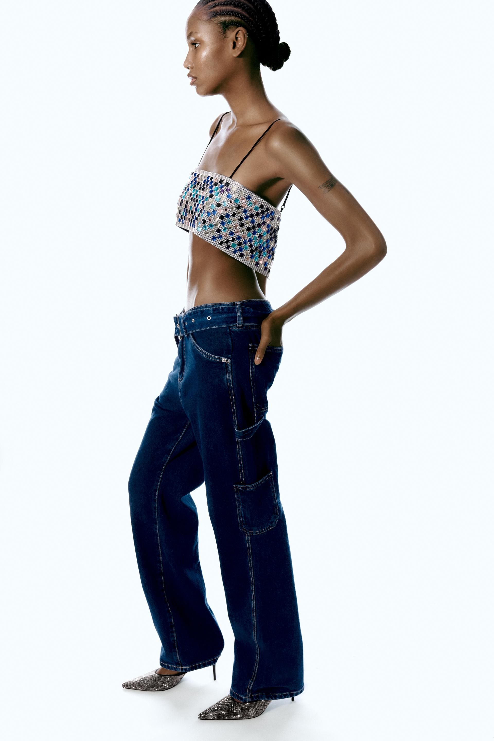 SHIMMERY CROP TOP Ubicaciondepersonas cdmx gob mx shimmery-crop-top-ubicaciondepersonas-cdmx-gob-mx