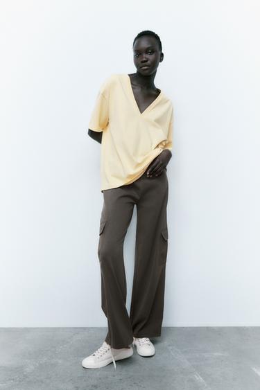 Women's V-neck T-shirts | ZARA Australia