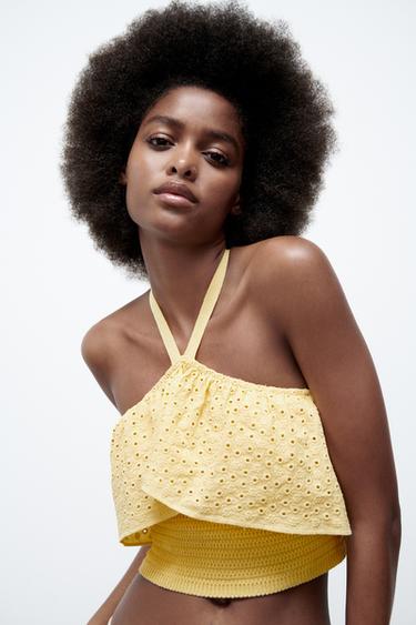 Yellow Tops | Corsets Woman | ZARA Canada