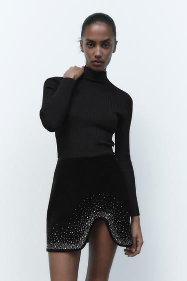 Siyah Kadın Etek | Online Yeni Koleksiyon | ZARA Türkiye