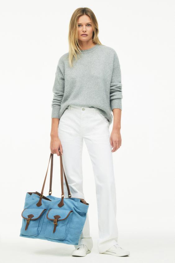 JEANS ZW THE RELAXED WORKER LIMITED EDITION - 화이트 | ZARA South Korea / 대한민국