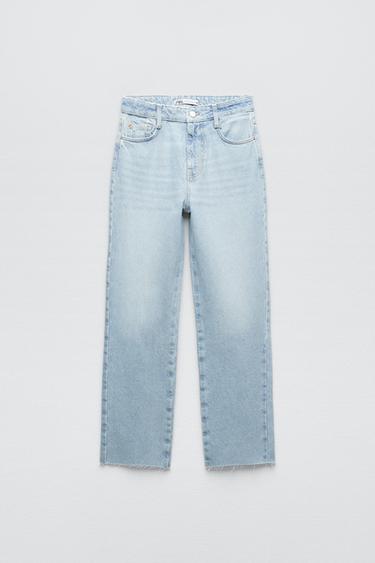 Women's Straight Leg Jeans | Explore our New Arrivals | ZARA India