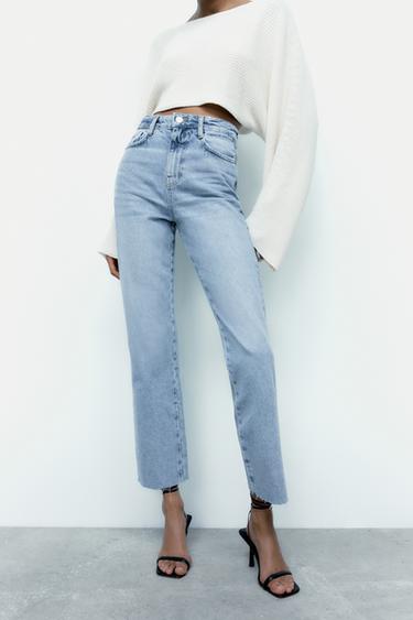 Women's High Waisted Jeans | ZARA Australia