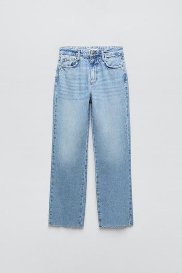 Women's Straight Leg Jeans | Explore our New Arrivals | ZARA United States