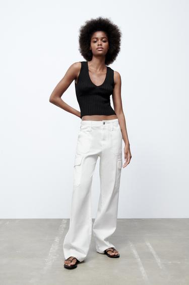 Women´s Ribbed Top | ZARA Australia