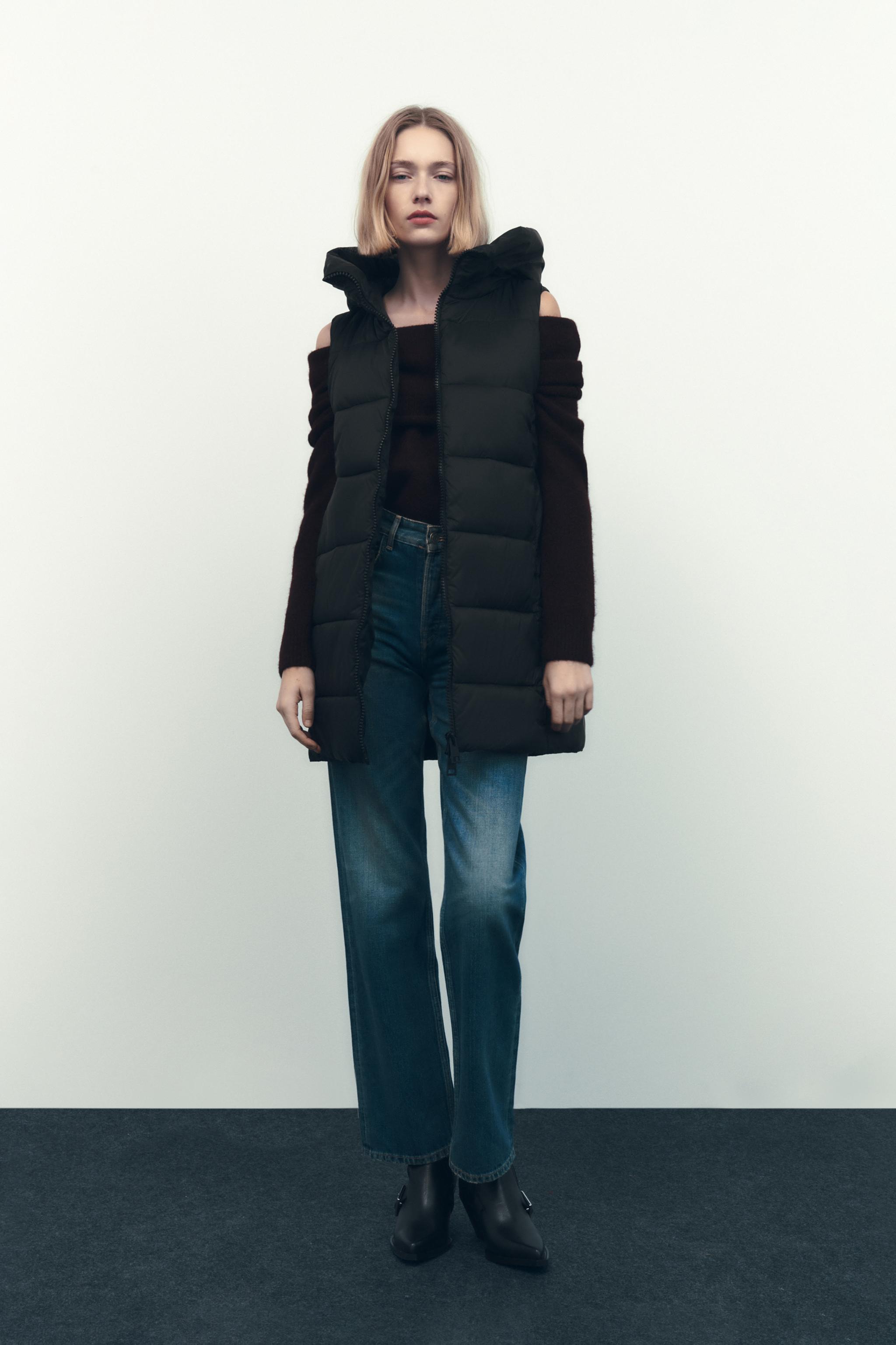 Zara LONG PUFFER VEST | Mall of America®