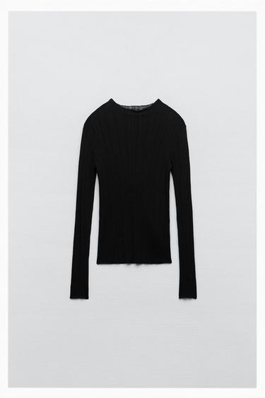 Women´s Ribbed Top | Explore our New Arrivals | ZARA India