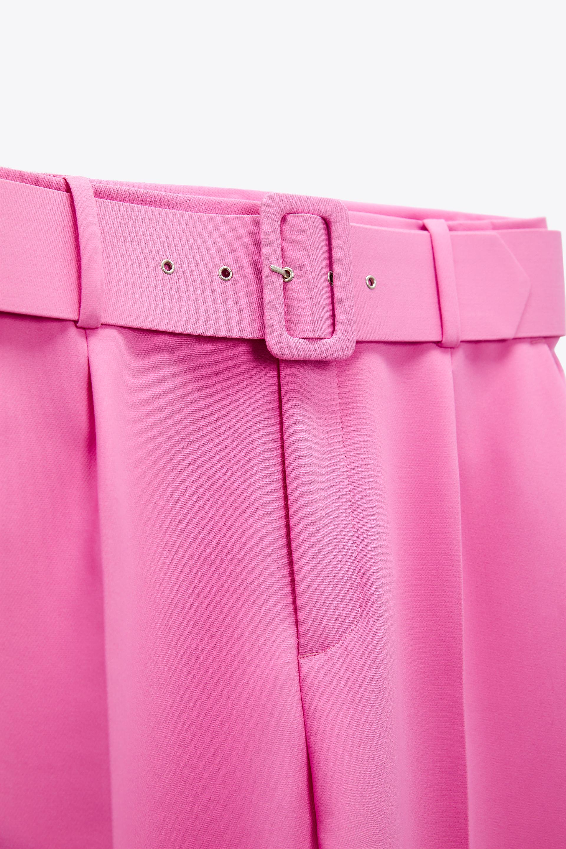 Zara PANTS WITH FABRIC COVERED BELT 209961995 620 zara-pants-with-fabric-covered-belt-209961995-620