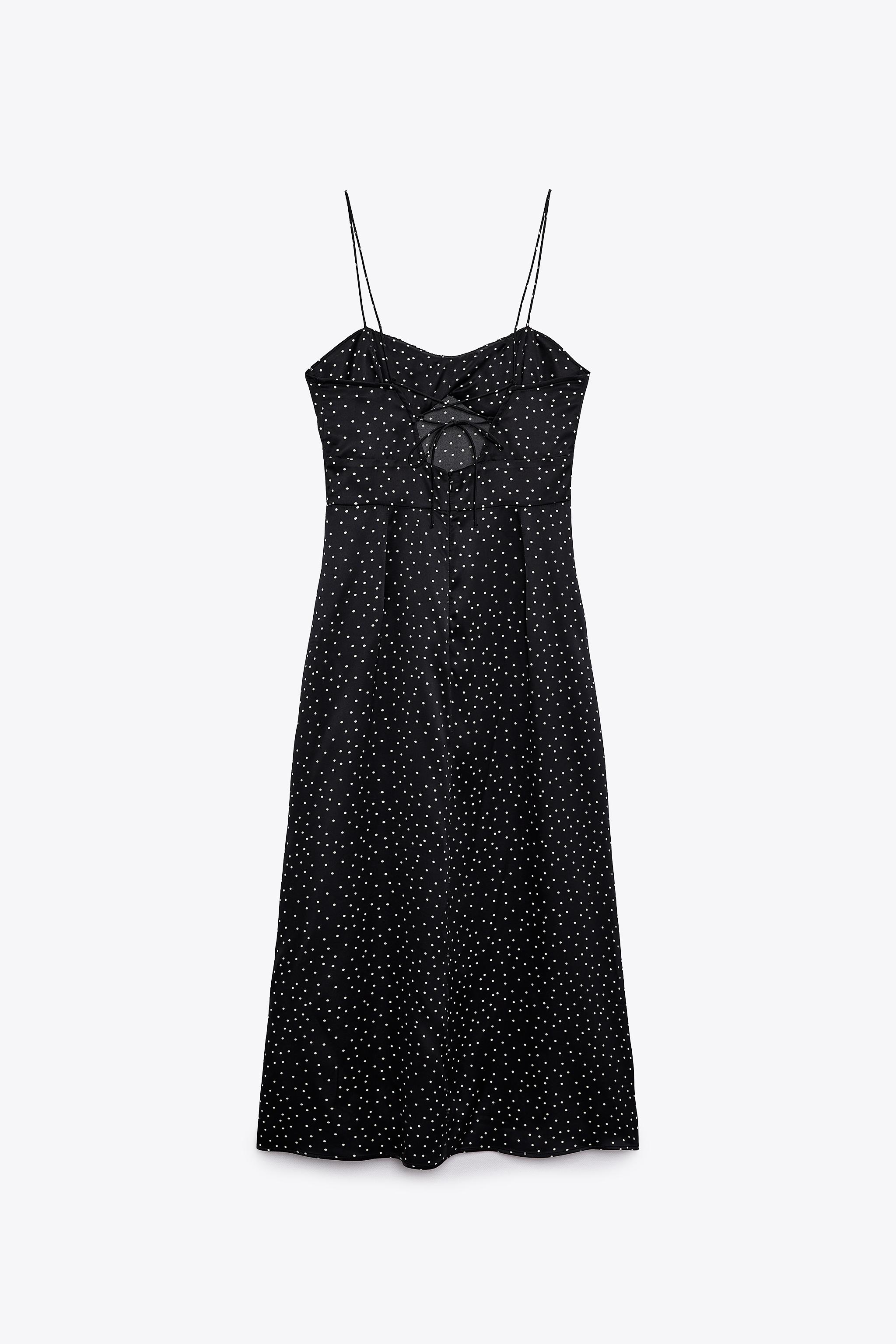 Zara Dotted Midi Corset Dress Mall Of America®