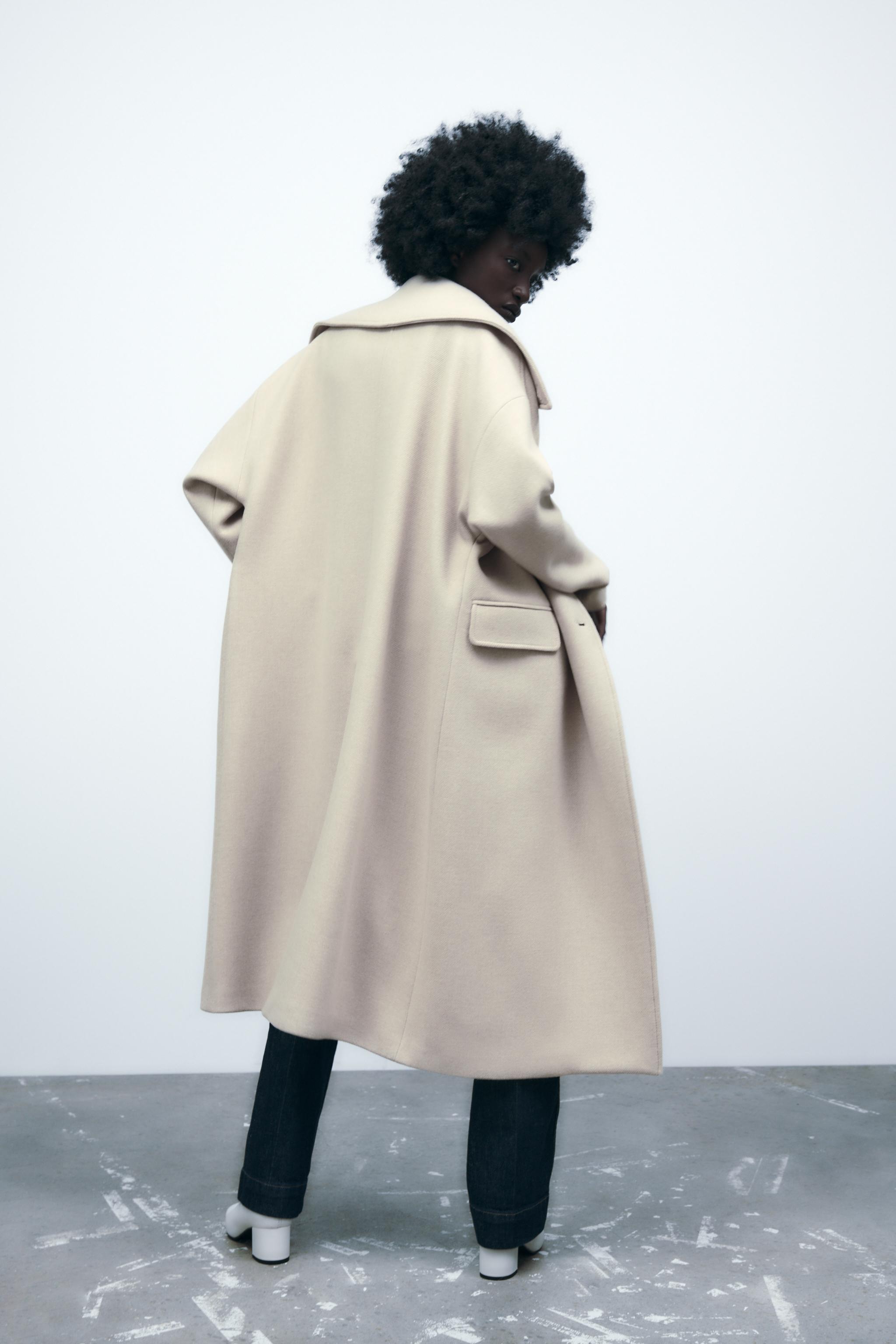 Zara Wool Blend Oversized Coat Mall Of America®