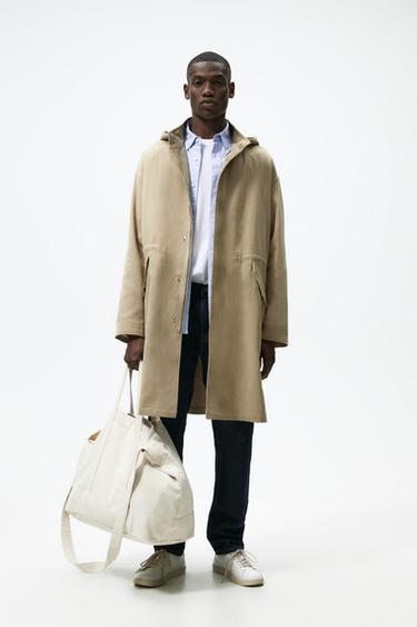 Men's Trench Coats | Online Sale | ZARA Philippines