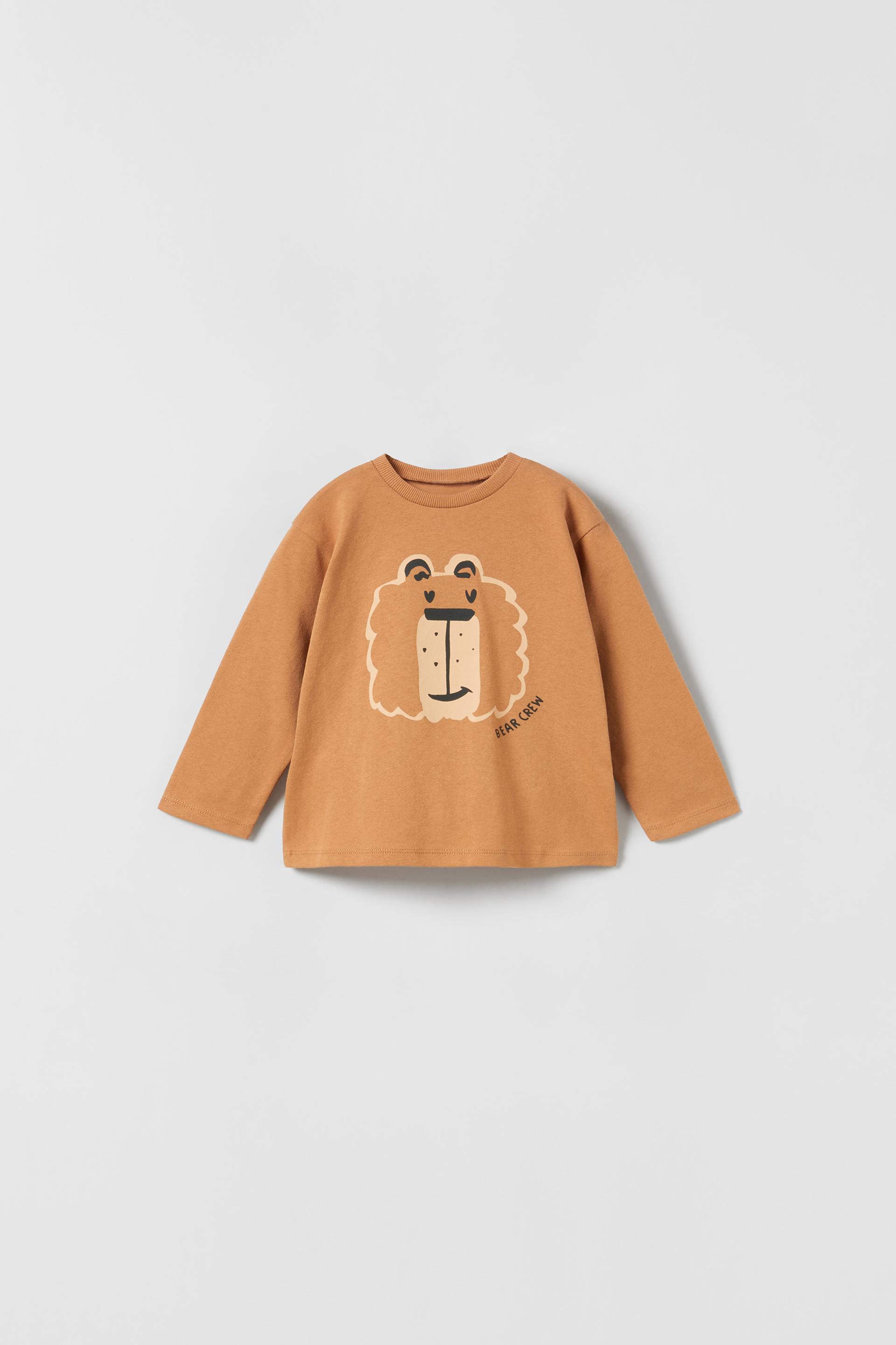 BEAR T SHIRT Ochre ZARA Australia bear-t-shirt-ochre-zara-australia