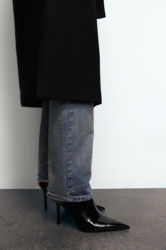 BOTTES À TALONS HAUTS STYLE COW-BOY EN DAIM - Wishupon