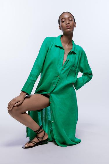 Women's Linen Dresses | ZARA Australia