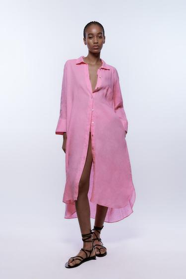 Women's Linen Dresses | Explore our New Arrivals | ZARA Australia