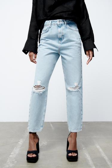Women's Mom jeans | ZARA New Zealand